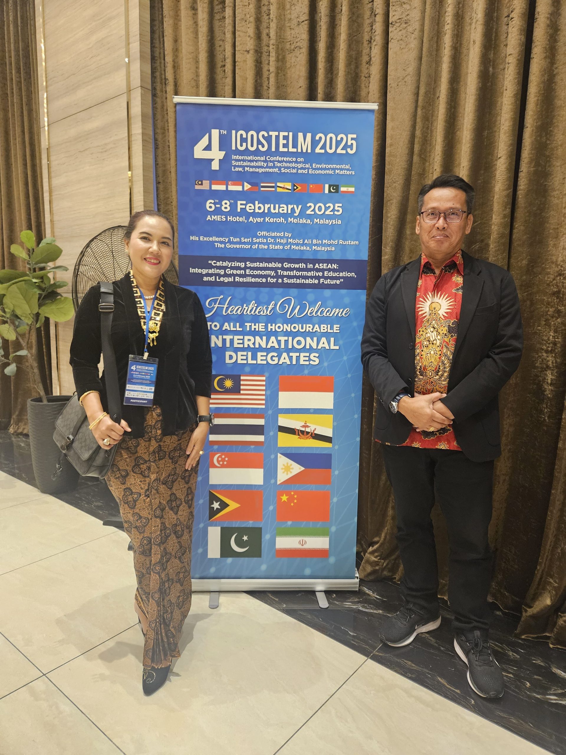 CEO Hopeland Camp mengikuti Konferensi ICOSTELM 2025: Membawa ...